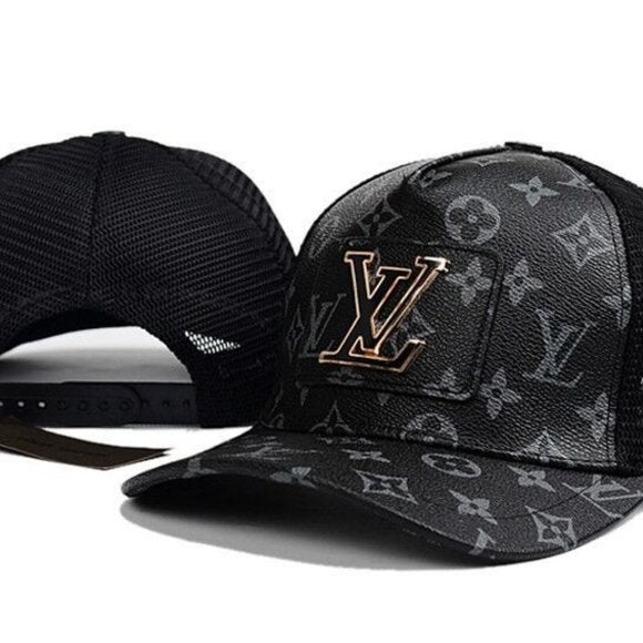 Black Repurposed Trucker Hat – Bombshell Boutique LV